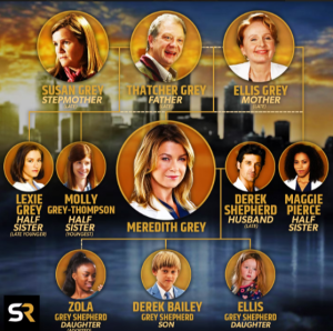 Grey’s Anatomy: Meredith Grey’s Family Tree Explained