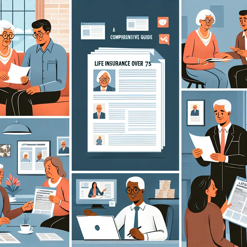 Life Insurance Over 75 – A Comprehensive Guide